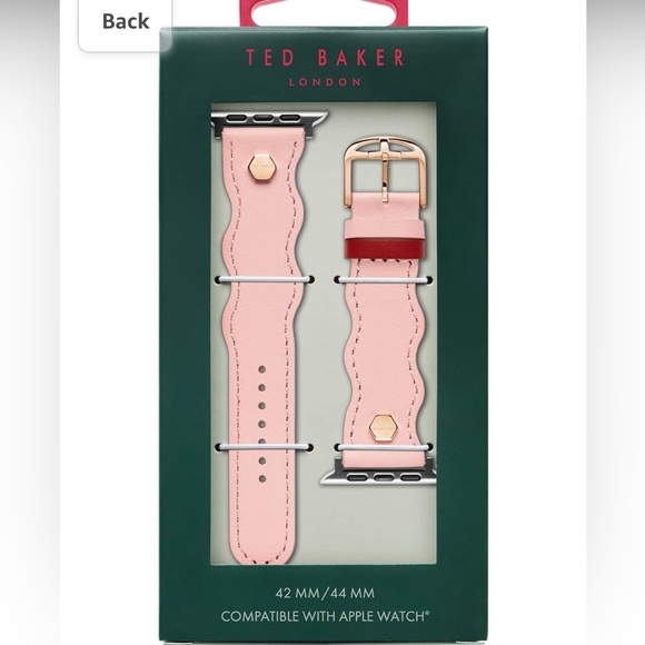 Ted Baker | Accessories | New Ted Baker Pink Apple Watch Band | Poshmark